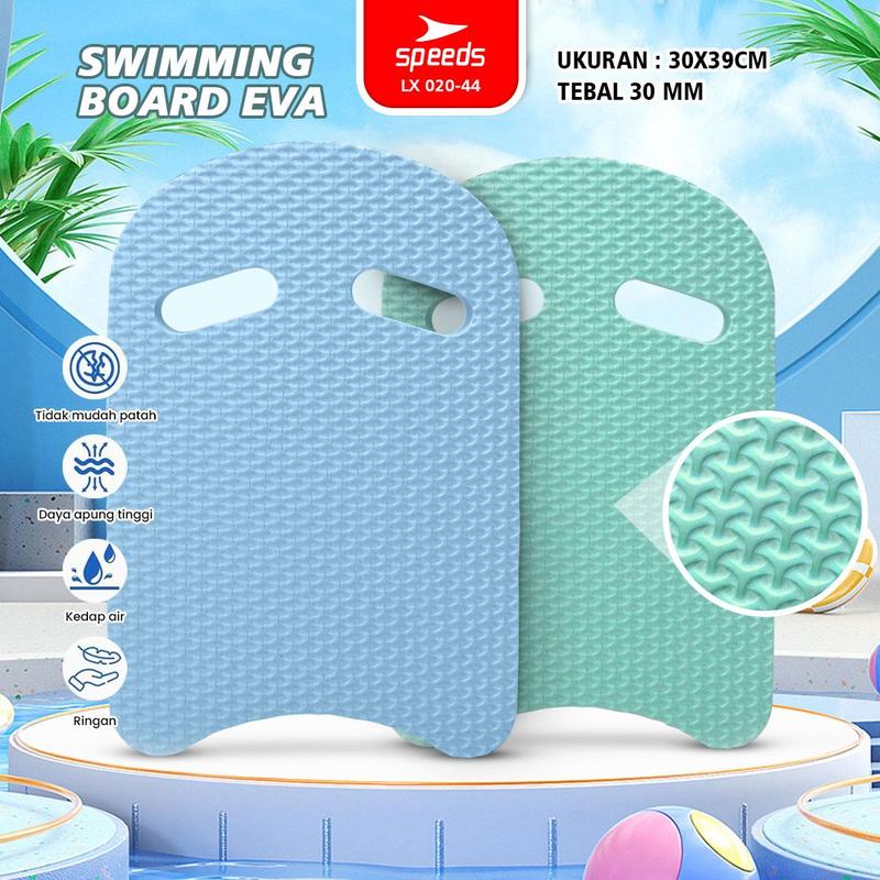 SPEEDS Swimming Board Kick Eva Board Papan Outdoor Pelampung Ringan ...