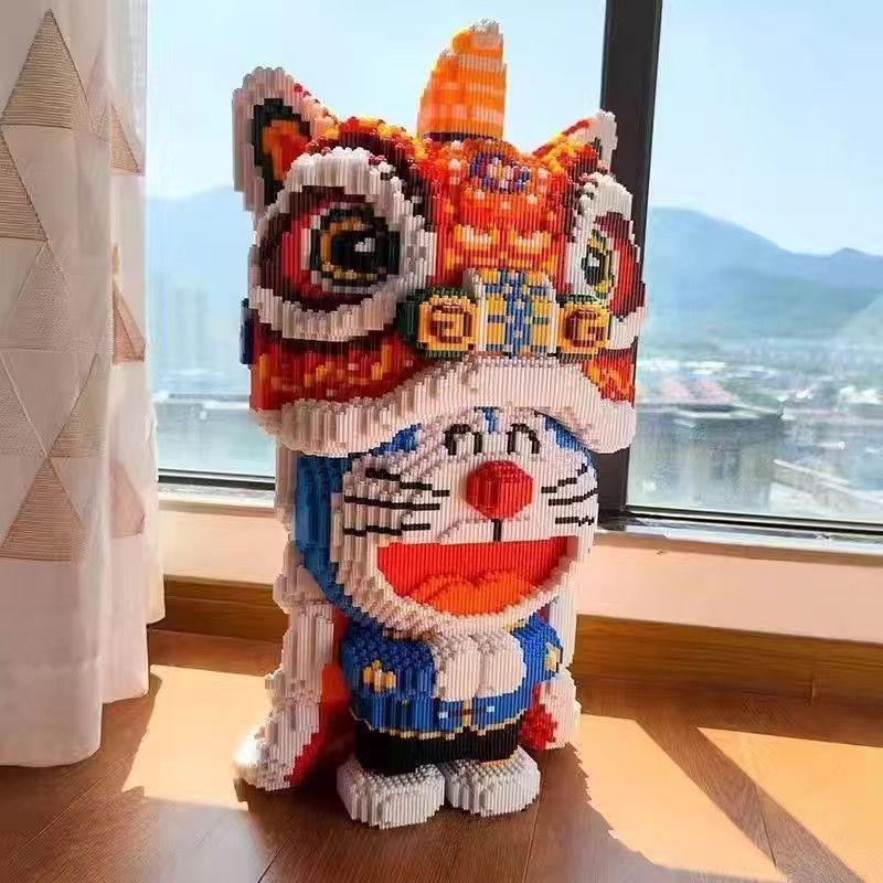 Blok Bangunan, Tema Tarian Singa Gergasi Dora, Serasi dengan Lego ...