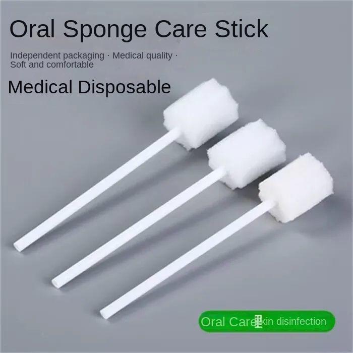 Disposable Oral Care Sponge Sticks Oral Cleaning and Care Supplies ...