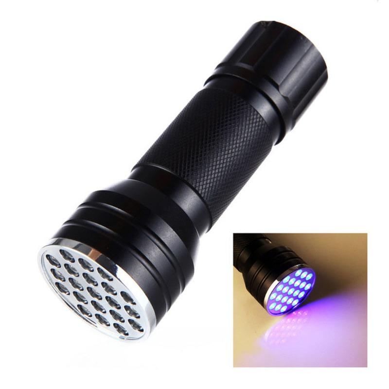 Mini Black Light Flashlight Waterproof UV Flashlight Ultraviolet ...