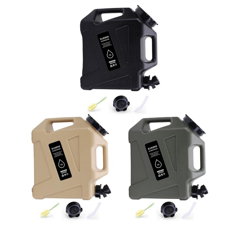 12L Camping Water Container with Spigot Water Storage Tank for - TikTok ...
