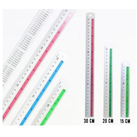 Aluminium Metal Ruler30 cm/20 cm/15 cm - TikTok Shop Malaysia