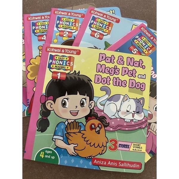 Easy Phonics Readers ( Ages 4 and up ) - 6 Books /Set Soft Cover ...