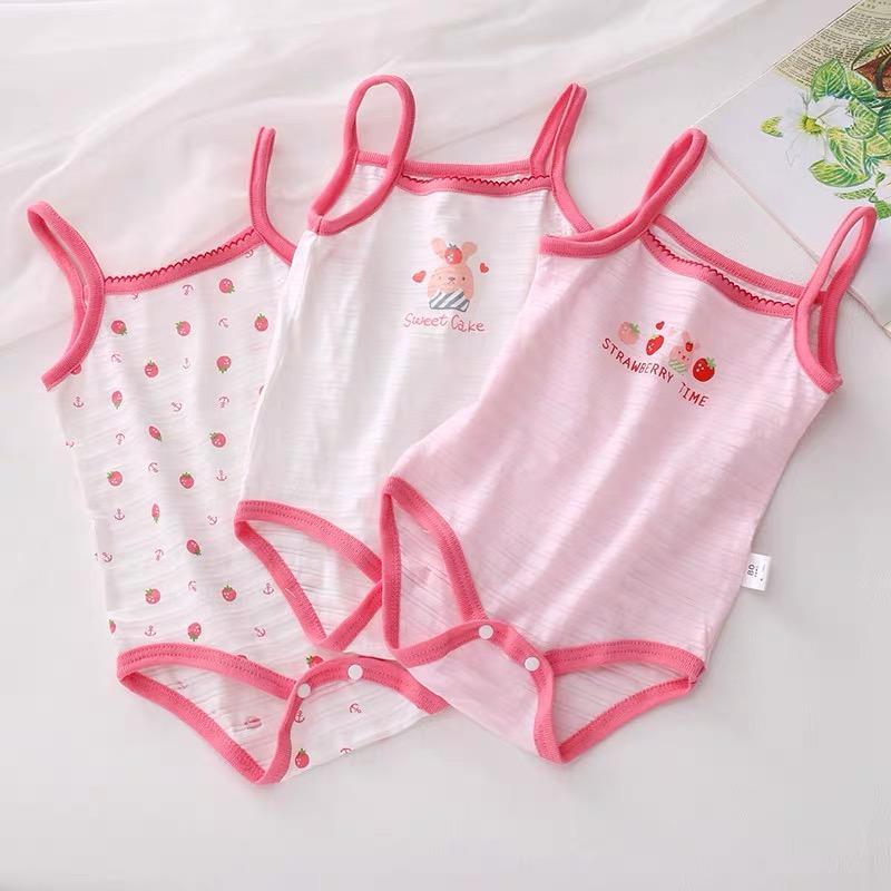 ALAIA Baby Girls Newborn Sleeveless Onesie Romper Bodysuits Jumpsuits ...