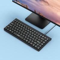 Jual Robot RK10 Mini USB Wired Keyboard Ultra Thin Silent Button Anti ...