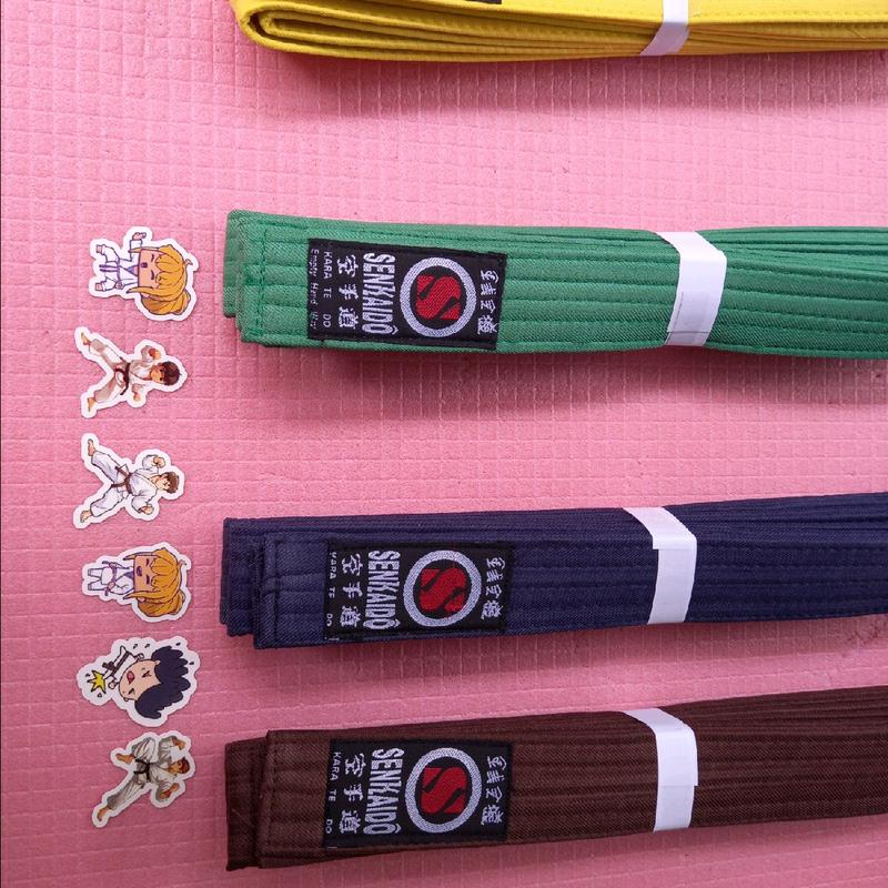 Sabuk Karate Senkaido Warna Senkaido Free Stiker dan Bolpoin - Shop ...