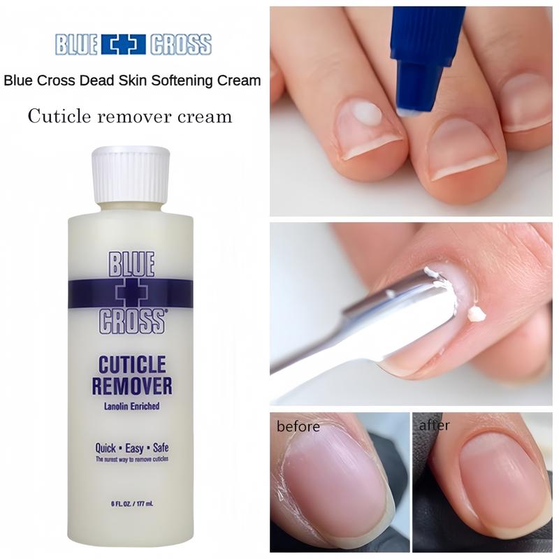 Blue Cross Nail cuticle Softener Foot Care Tool Exfoliating Pedicure ...