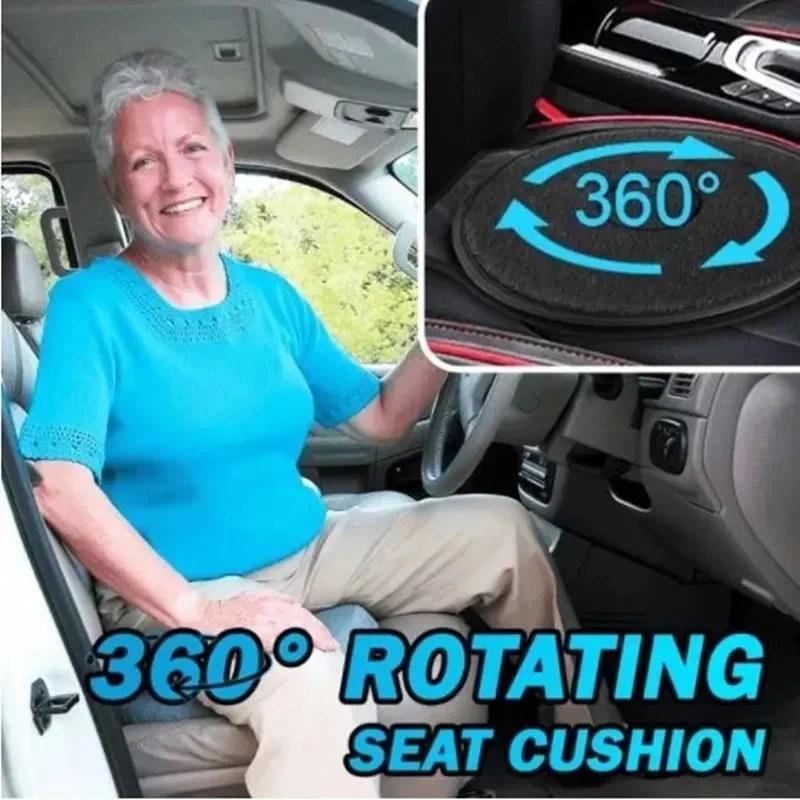 360 ° degree rotating car chair seat cushion Swivel Cushion mobility ...