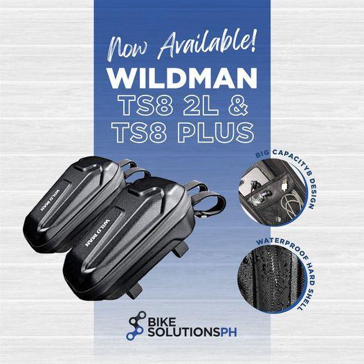 WILDMAN TS8 2L and TS8 Plus 3L Hard Shell Rainproof Scooter Storage ...