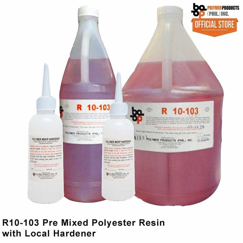 Polymer R10-103 Resin with Local Hardener 120cc - TikTok Shop Philippines