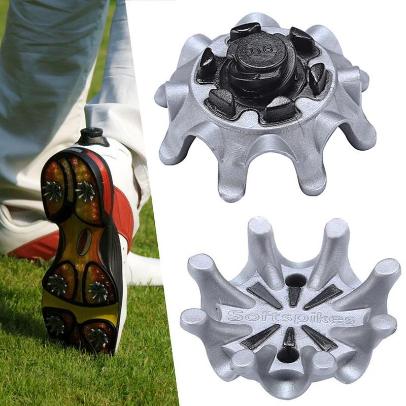 Black Easy Replacement Spikes For Golf Shoes Anti-Skid Golf Studs ...