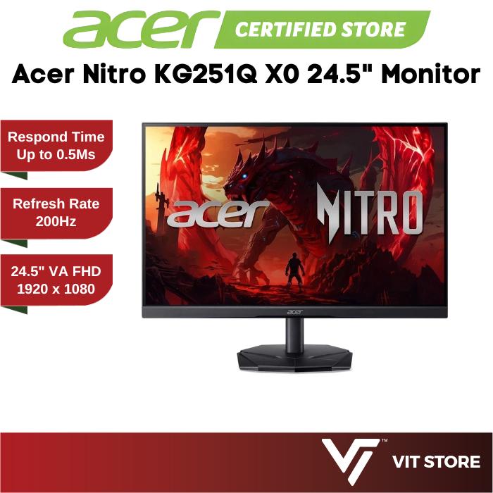 ACER NITRO KG251Q X0 / KG251Q P3 (180HZ) GAMING MONITOR ( VA - TikTok ...