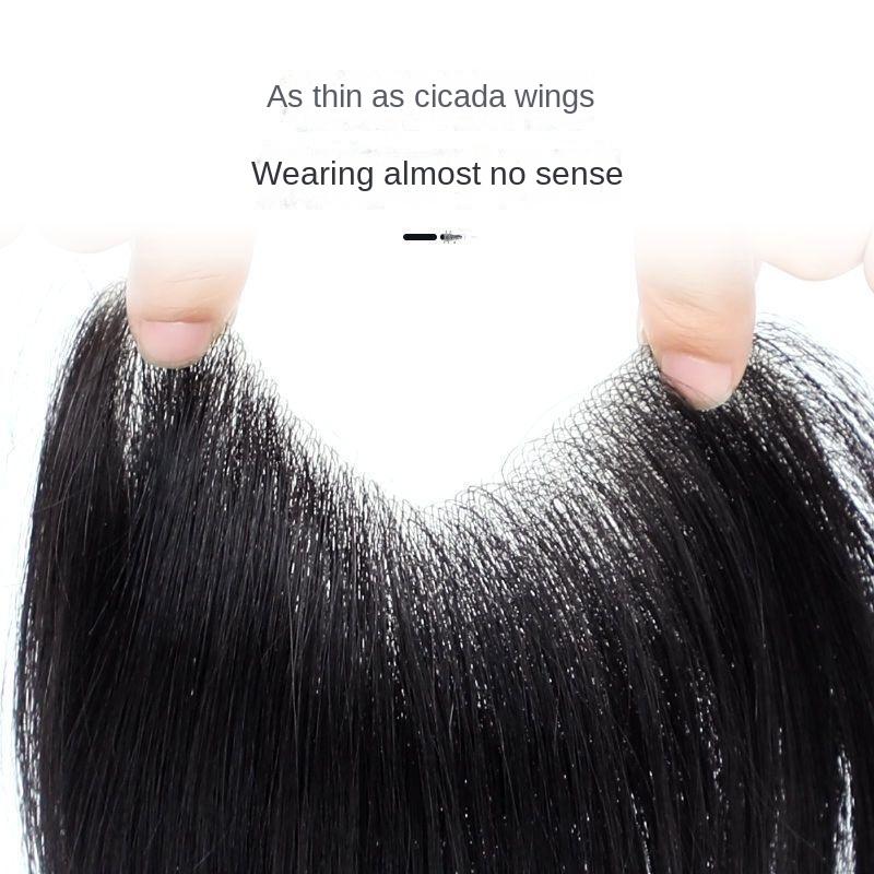 Forehead Stickers Affixed Wig Men's Hairline Wig Forehead Hair - TikTok ...