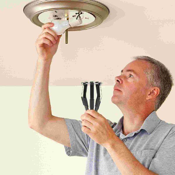 Light Bulb Changer Bulb Installer Telescoping Pole Removal Tool ...