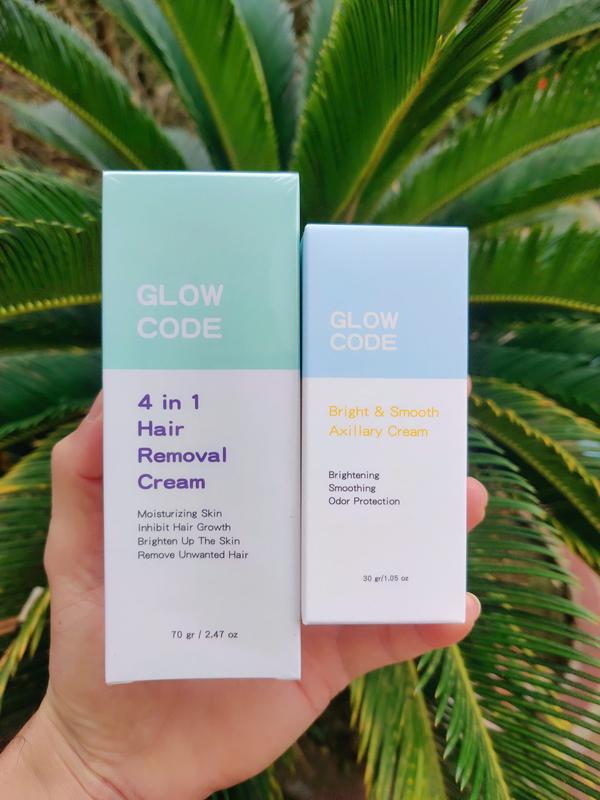 Combo GlowCode Kem Tẩy Lông Giúp Lông Mọc Thưa 70g + Kem Dưỡng - TikTok ...