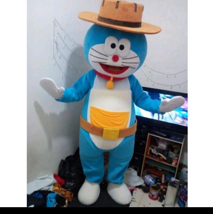Kostum Doraemon topi - Shop | Tokopedia
