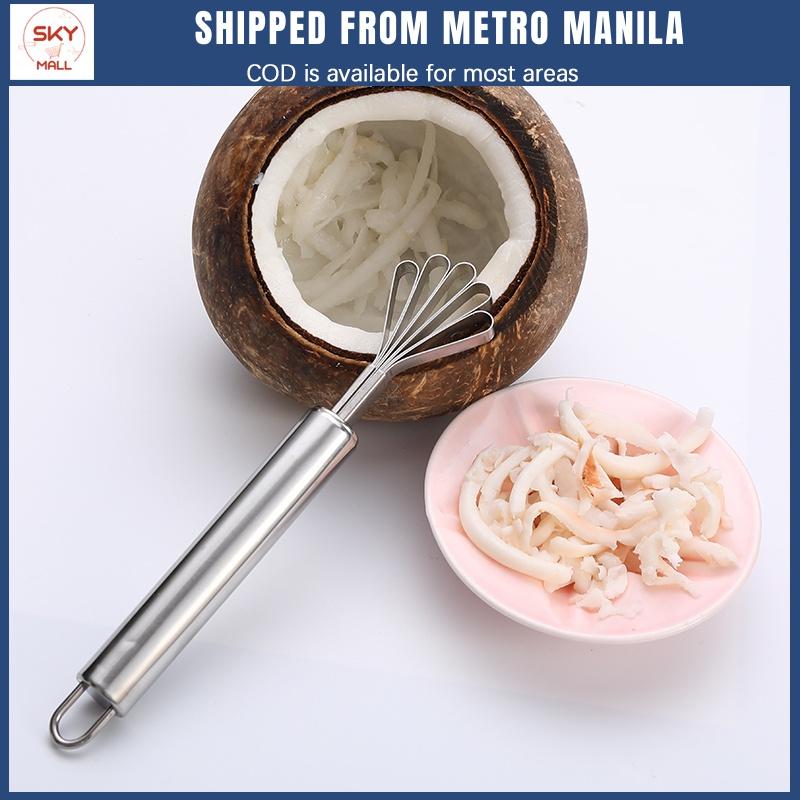 Buko Scraper Stainless Steel Coconut Scraper Kitchen Manual Coconut ...