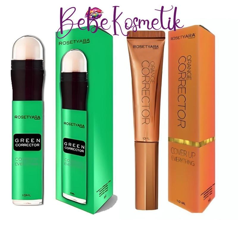 ROSETYARA Concealer Corrector Orange Green Oren Hijau Original - TikTok ...