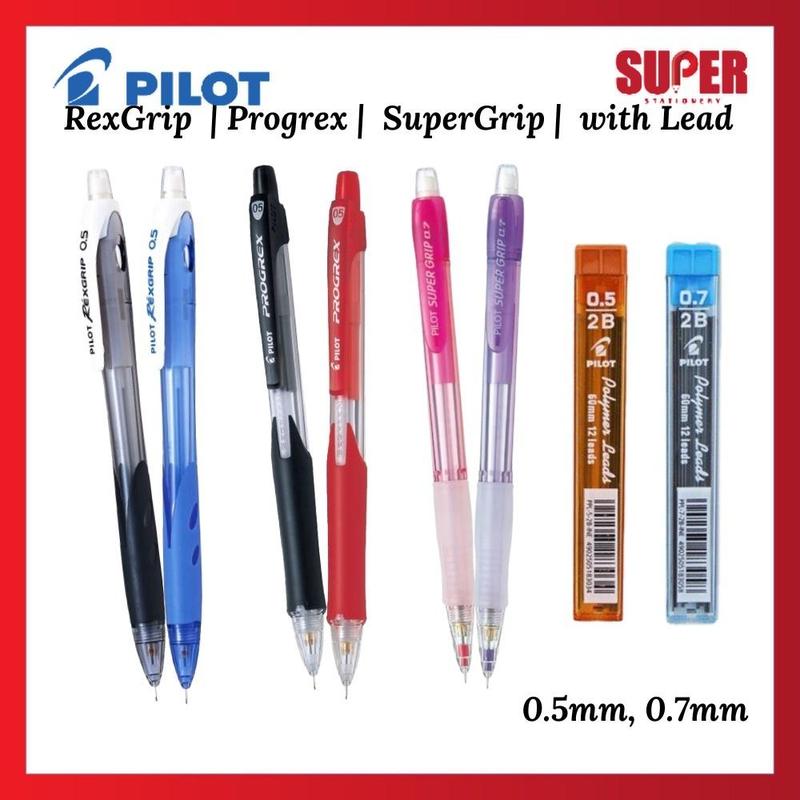 [super savers] Pensel Mekanikal Pilot Rexgrip / Progrex / Super Grip ...