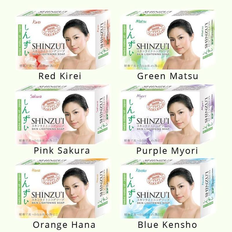 SHINZUI SABUN BATANG SKIN LIGHTENING SOAP 60GRAM 12PCS/11PCS/10PCS ...