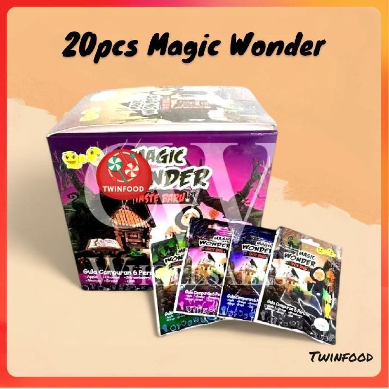 20pcs QEQE Magic Wonder Candy – 6 Assorted Flavors, Halal Ready ...