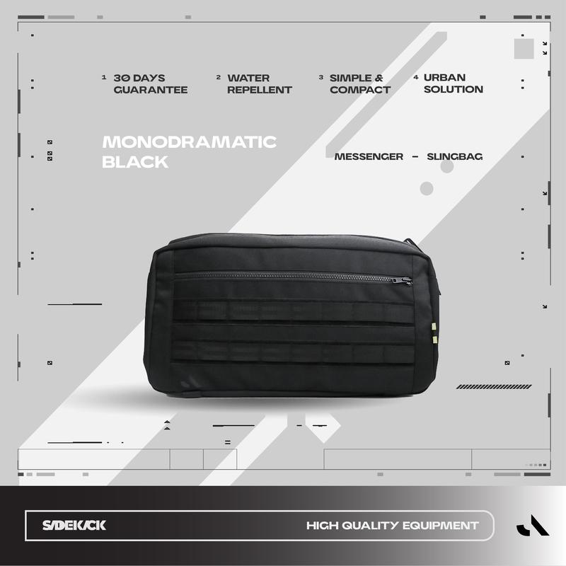 Sidekick Project MONODRAMATIC - Black - Shop | Tokopedia