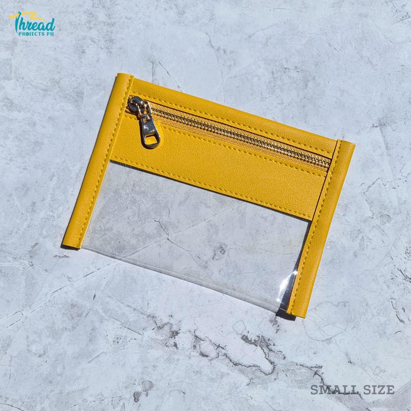 THREAD PROJECTS VK2 Flat Pouch - Yellow Mustard Leather Gold - TikTok ...