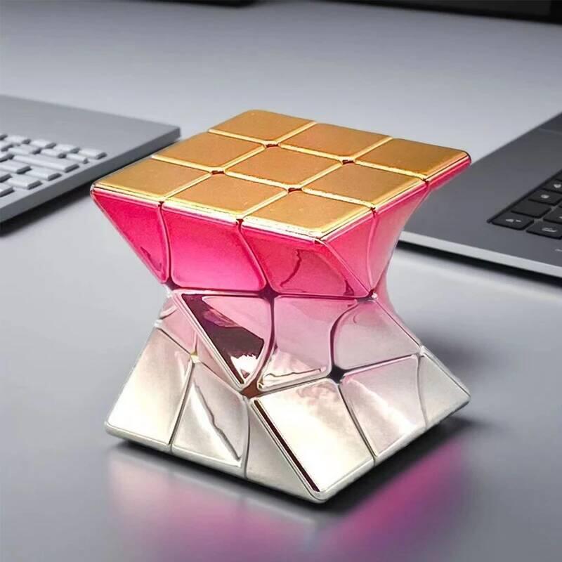 Unique 3x3x3 Magic Speed Cube Colorful Twist Puzzle Developing - TikTok ...