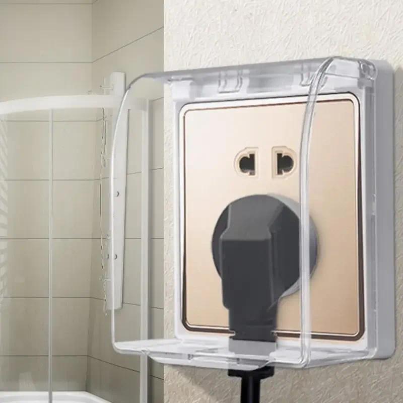Waterproof Socket Switch Cover Electric Plug Dust Protector Child ...