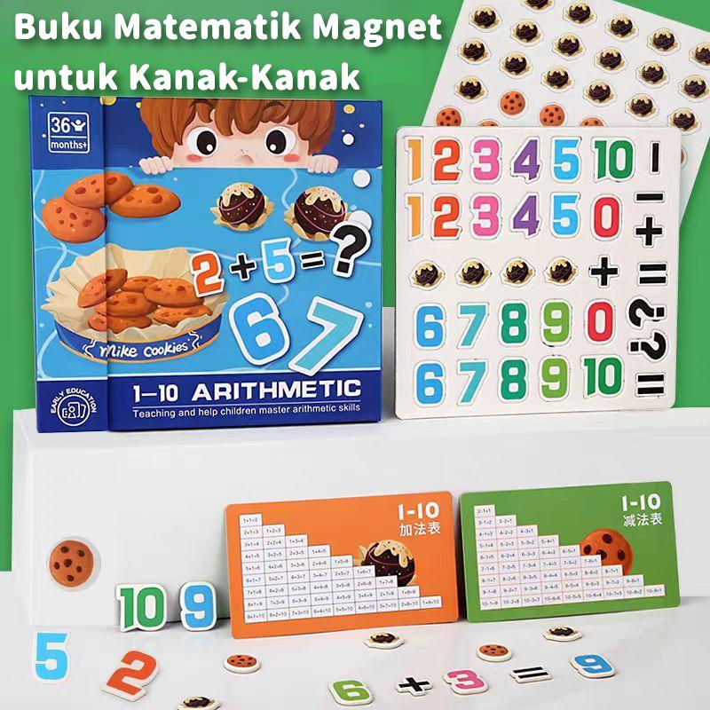 Buku Matematik Magnet untuk Kanak-Kanak - Permainan Tambah Tolak ...