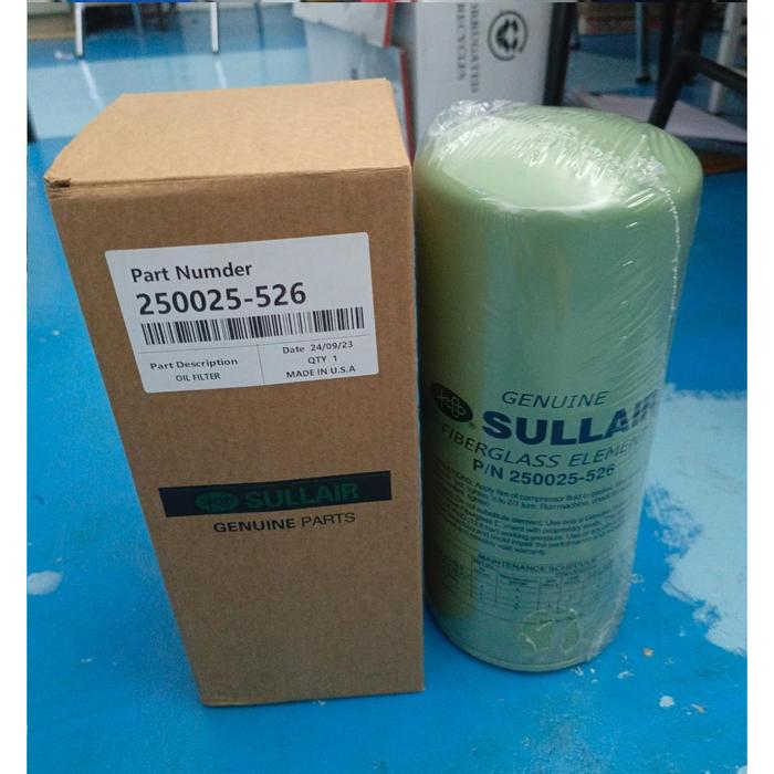 Jual Oil Filter PN 250025-526 Kompresor Sullair Air Screw Compressor ...