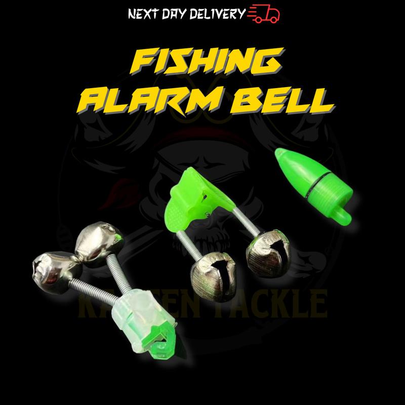 5pcs/1set Loceng Mancing ABS Fishing Bell Alarms Fishing Rod - TikTok ...