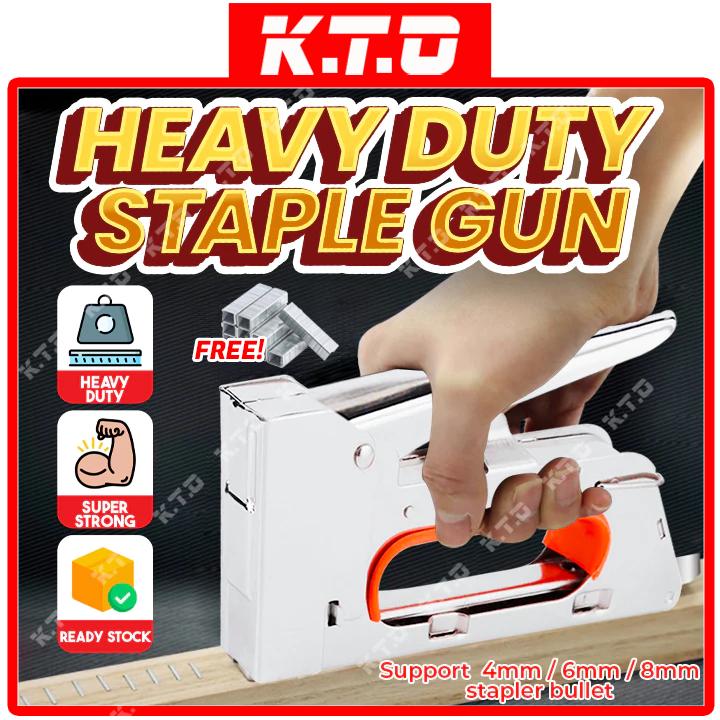 Heavy Duty Tacker Staple Gun Stapler Gun Stapling Nail For Fastening ...