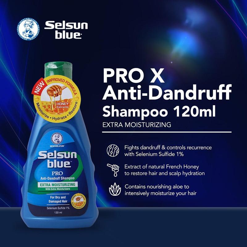 Selsun Blue PRO ANTI-DANDRUFF SHAMPOO EXTRA MOISTURIZING 120ml - TikTok ...