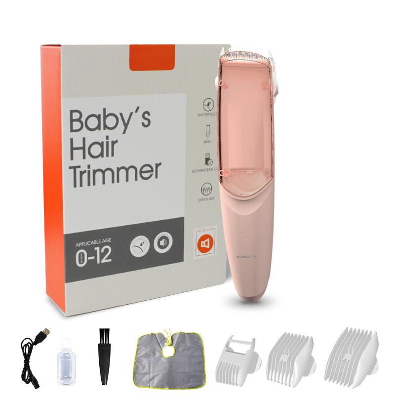 Baby Hair Trimmer USB Eletric Protable Low Noise Baby Care Children ...