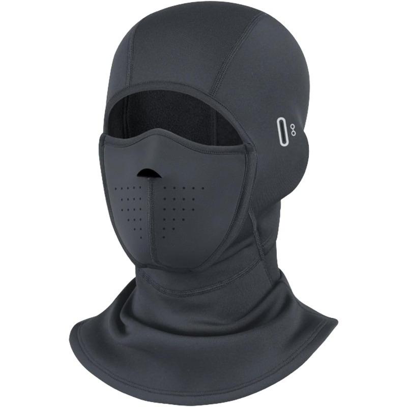 Winter ski mask magnetic outdoor anti-freezing cold face protection ...