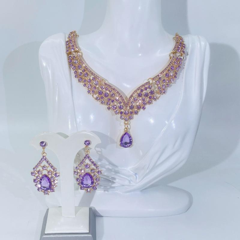Set Barang Kemas Potongan Puteri, Reka Bentuk Indah, Kalung, - TikTok ...
