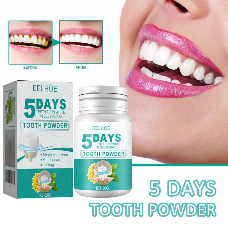 Eelhoe 5 Sky Beauty Toothpowder Dirt Removal Fresh Oral Whitening ...