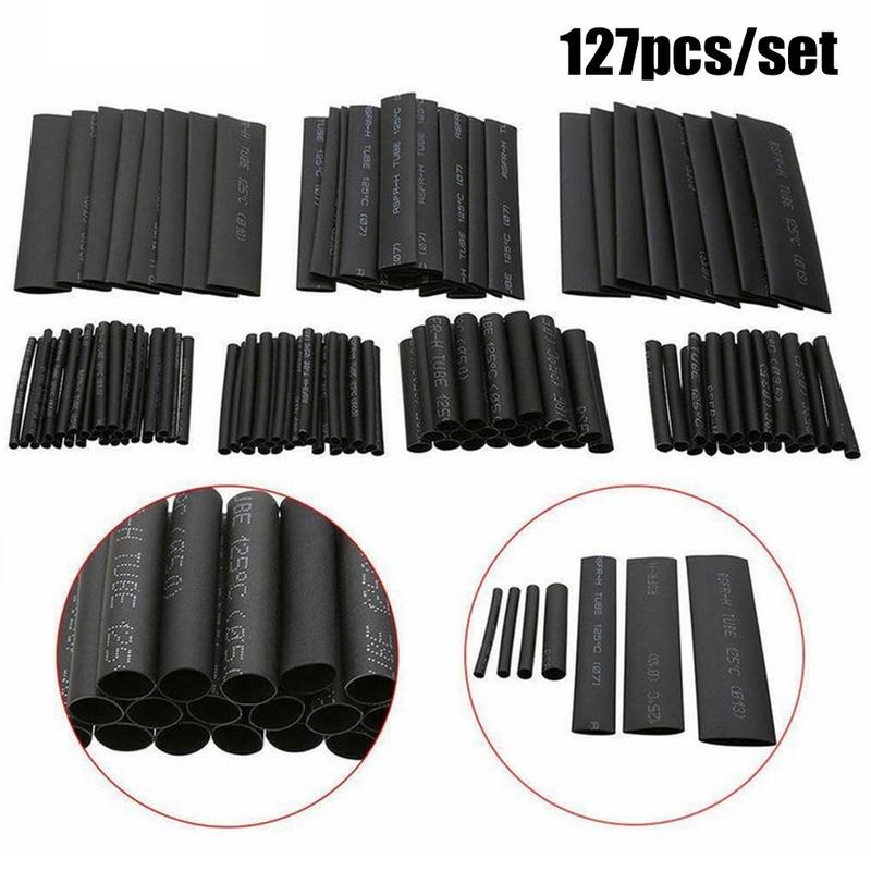 Kit Lengan Tiub Pengecutan Haba, 127Pc, untuk Wayar Elektrik - TikTok ...