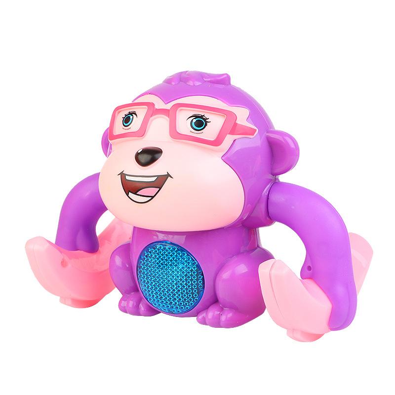 Voice-Controlled Tumbling Monkey with Sound and Light Somersault ...