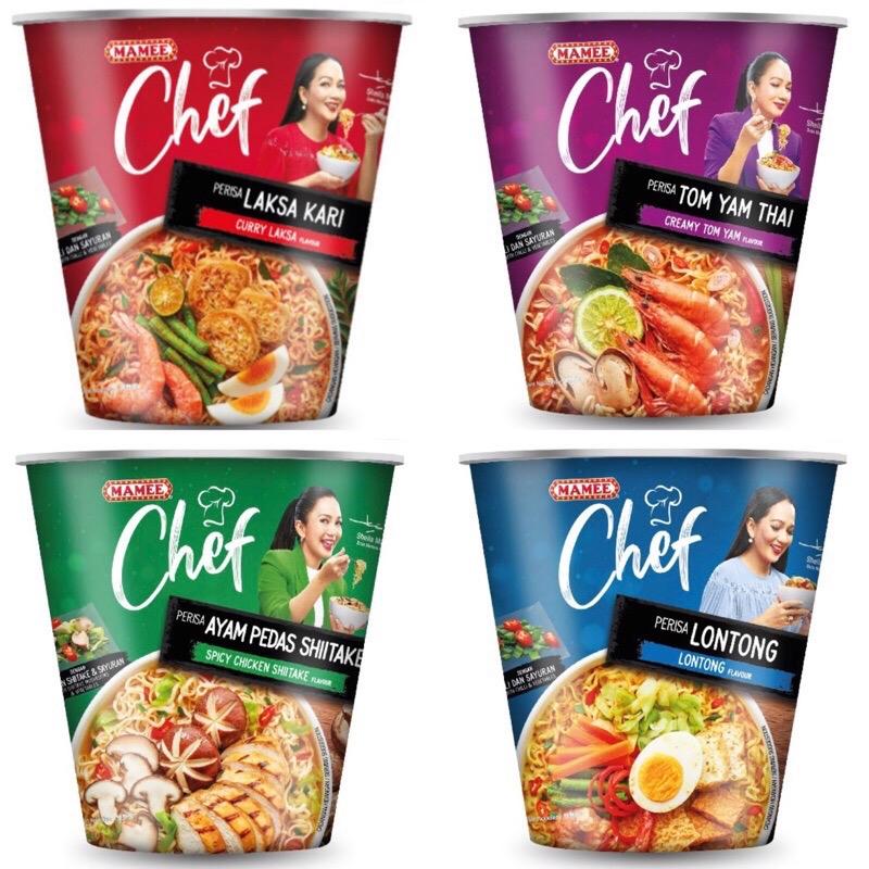 72g HALAL MAMEE CHEF INSTANT NOODLE CUP TOM YAM THAI LONTONG - TikTok ...