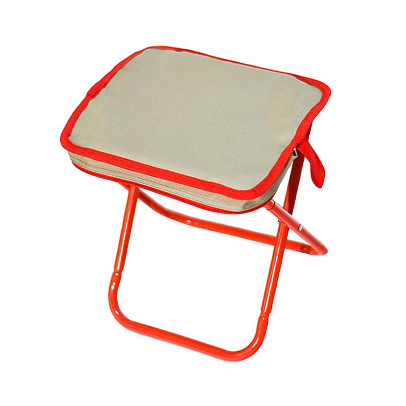 Heribar Folding Stool with Carry Bag Compact Foldable Stool Portable ...