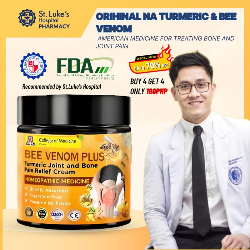 COD Orihinal na Turmeric & Bee Venom Plus Cream 30g . Instan - TikTok ...