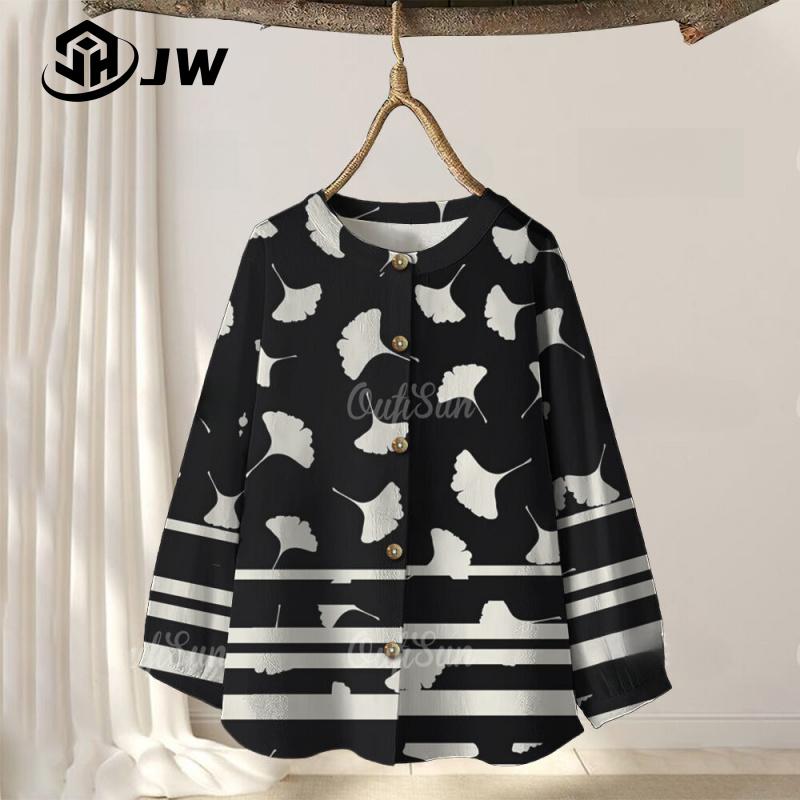 Baju Bunga Retro, BAju Sepenuhnya Sublimasi, Rekaan Segar, Baju ...