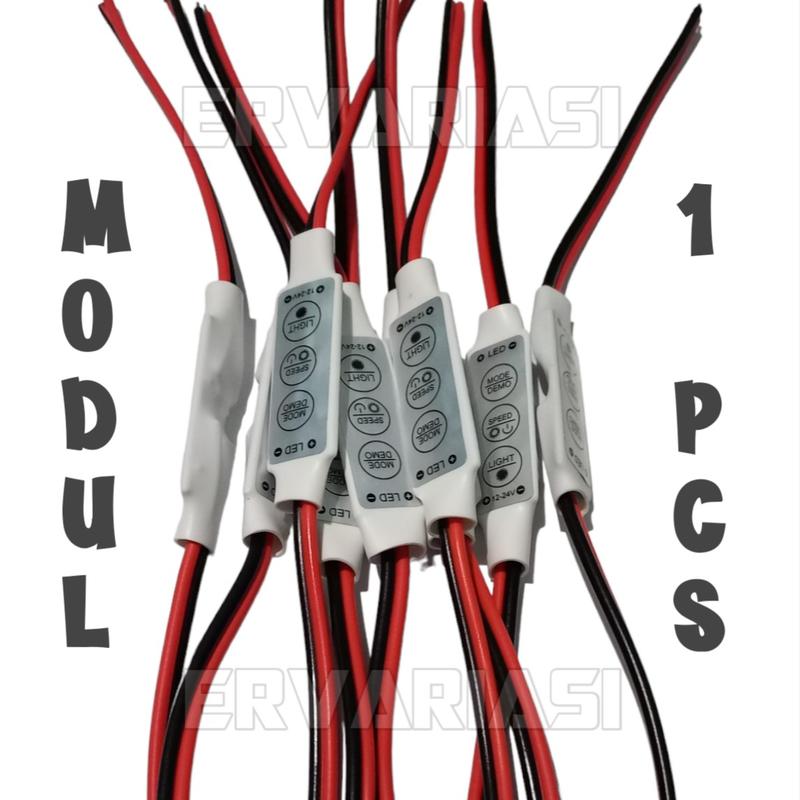 Modul LED Controller Dimmer Pengatur Lampu Mini Kolong 12V 24V - Shop ...