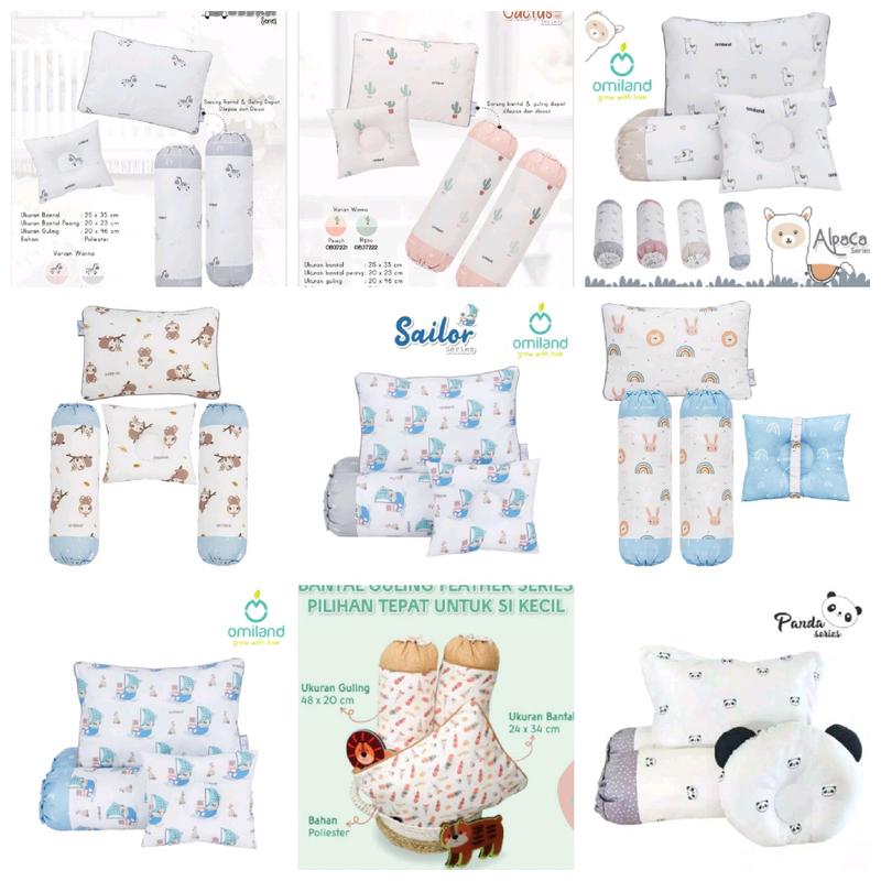 Omiland bantal.guling bayi all.varian - Shop | Tokopedia