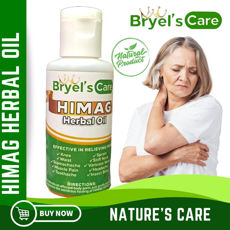 Bryel's Care Himag Herbal Massage Liniment Oil 60ml with Wintergreen ...