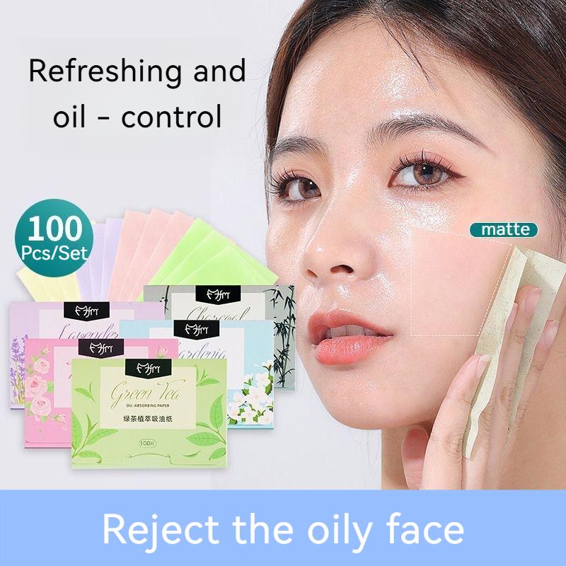 Lembaran Penyerap Minyak Muka, 100PCS, Bahan Arang Buluh, Kawalan ...