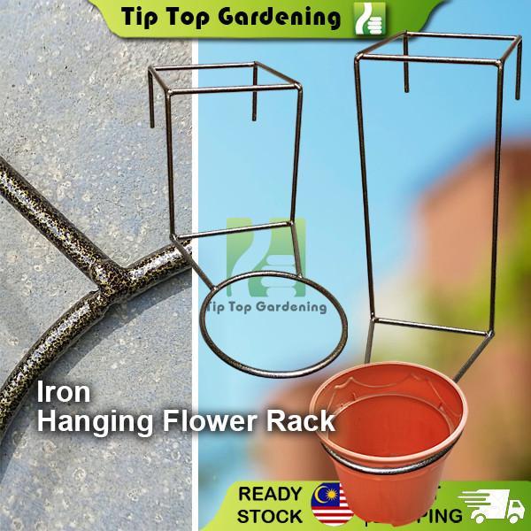 Rak Pasu Bunga Besi / Iron Hanging Rack Flower Rack Flower Pot - TikTok ...