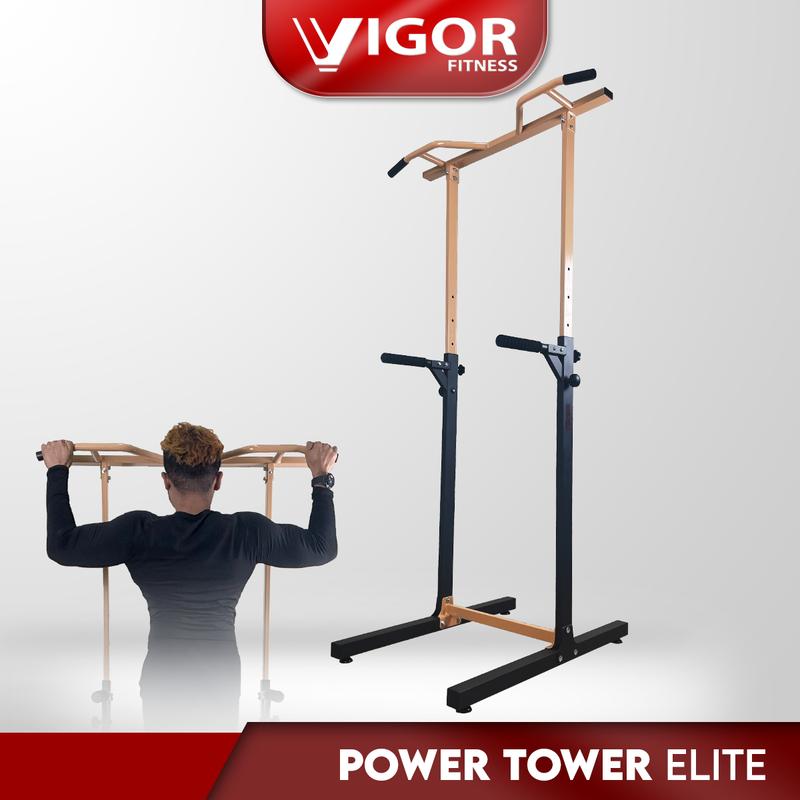 Vigor Fitness Power Tower Elite Chin Up Pull Up Bar / Vigor Fitness ...
